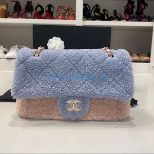 CHANEL | Bags | Chanel Fuzzy Flap Bag Tricolor | Poshmark